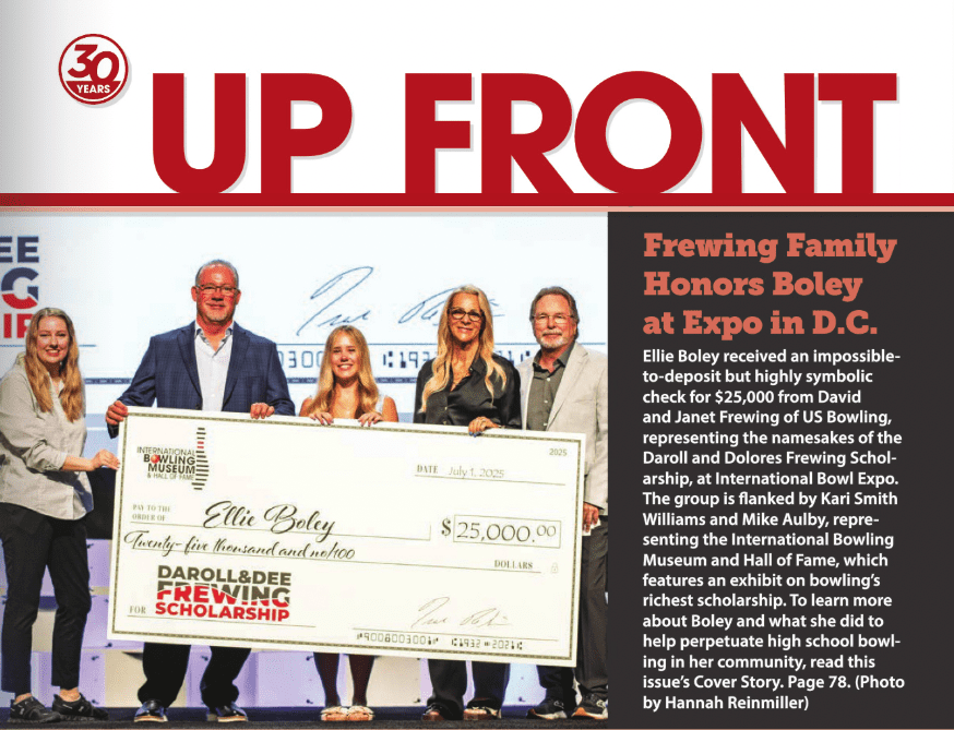 Ellie Boley Named 2025 Frewing Scholarship Recipient | US Bowling ...